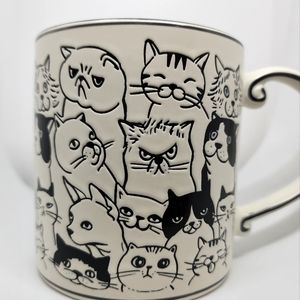 Spectrum Designz | Dining | Spectrum Designz Prissy Cats Mug 2 Oz ...